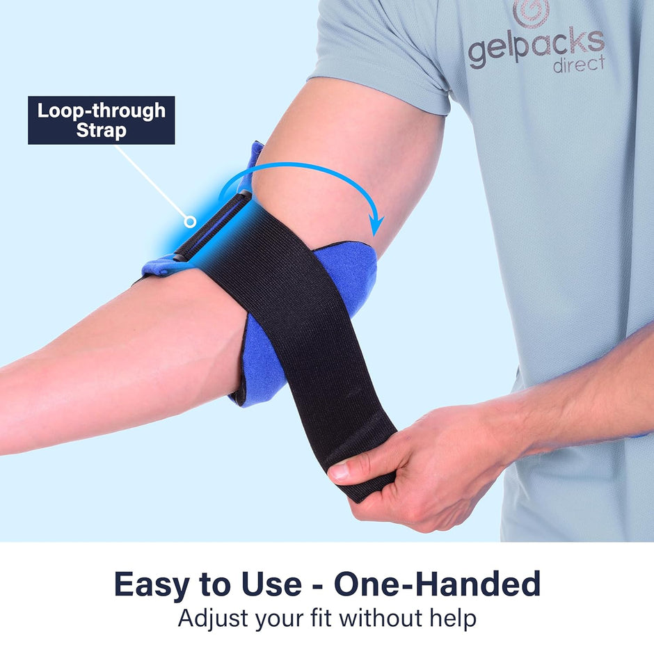 3in1 Gel Ice Pack Wraps for Injuries | Hands-free Hot or Cold Compress