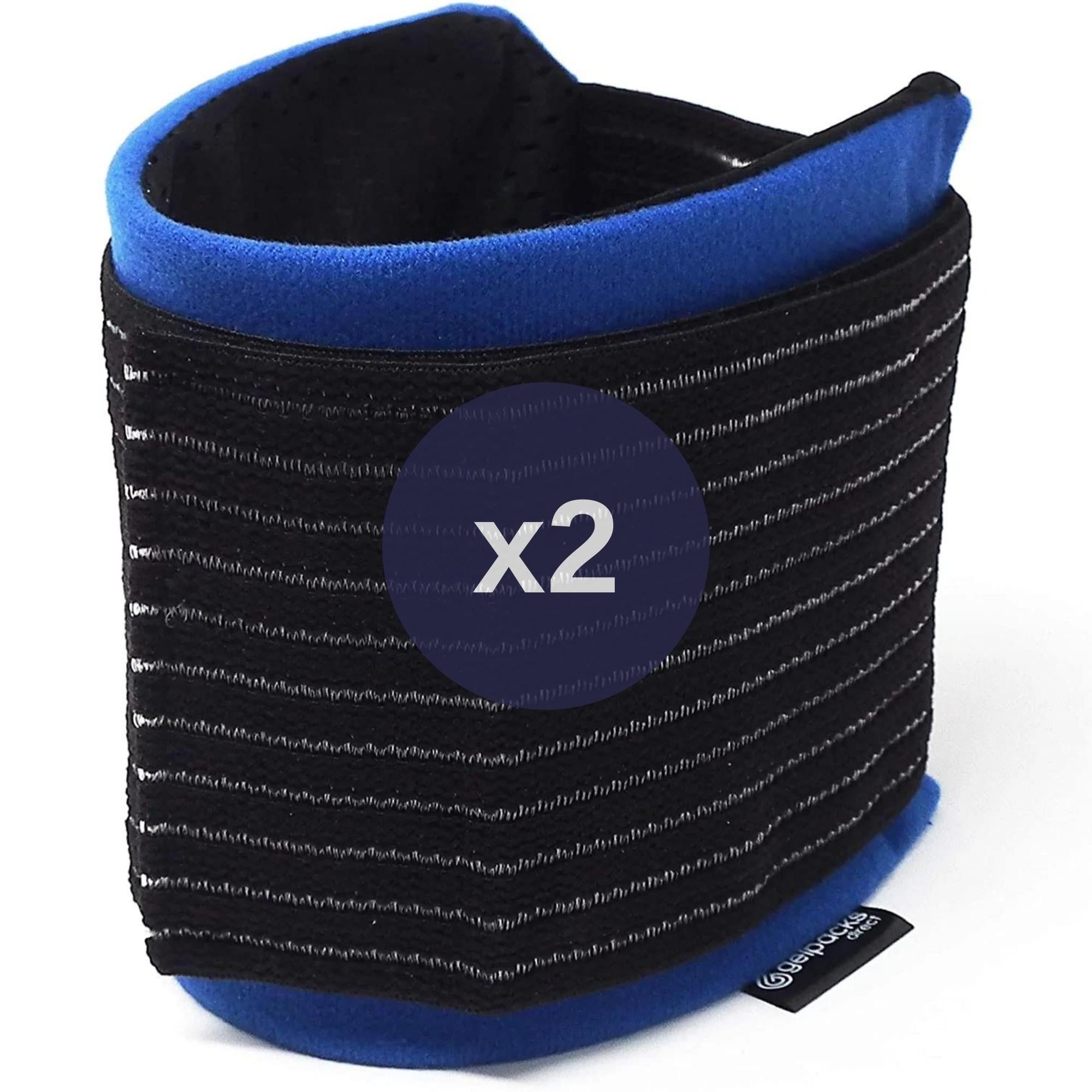 GPD Knee Compress Wrap for Hot Cold Packs (Sold Separately) - 2 Pack