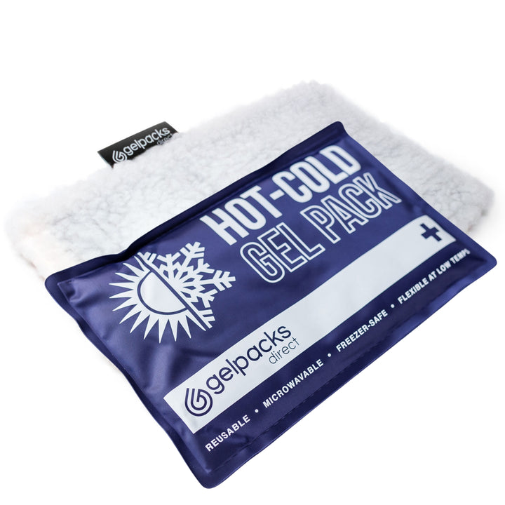 GelpacksDirect Large Ice Packs Reusable Heat Packs with Compress Wrap